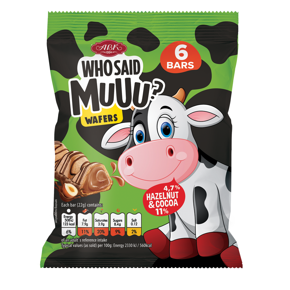 AVK - Products - Bar "Who said muuu???" hazelnut&cocoa, 22 g
